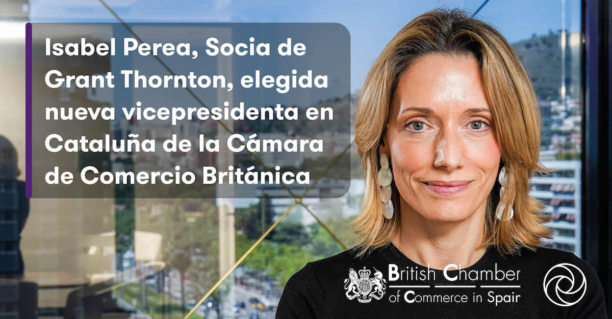 Isabel Perea, nueva vicepresidenta en Cataluña de la Cámara de Comercio ...
